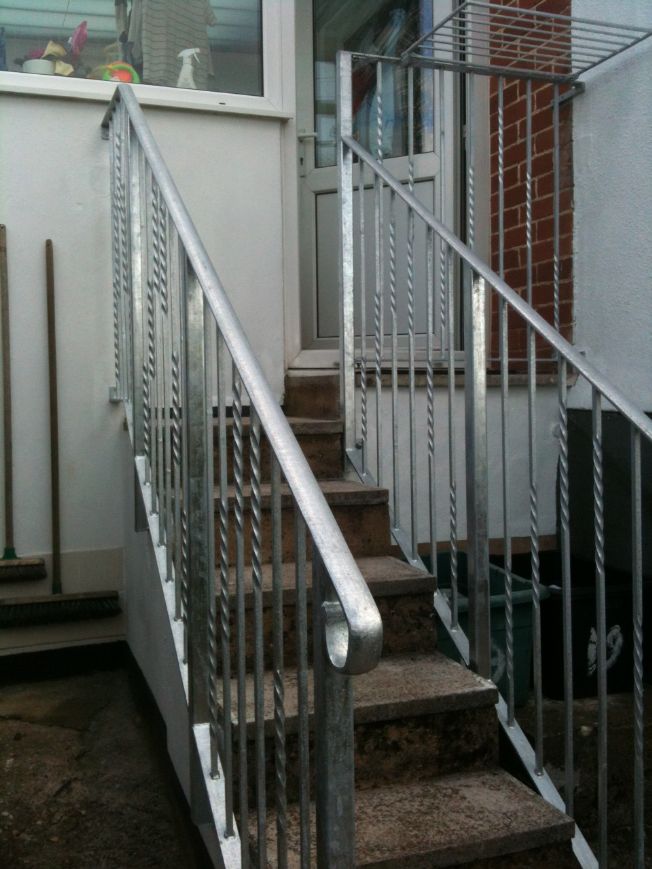 Metal Balustrade - Hand Crafted Steel