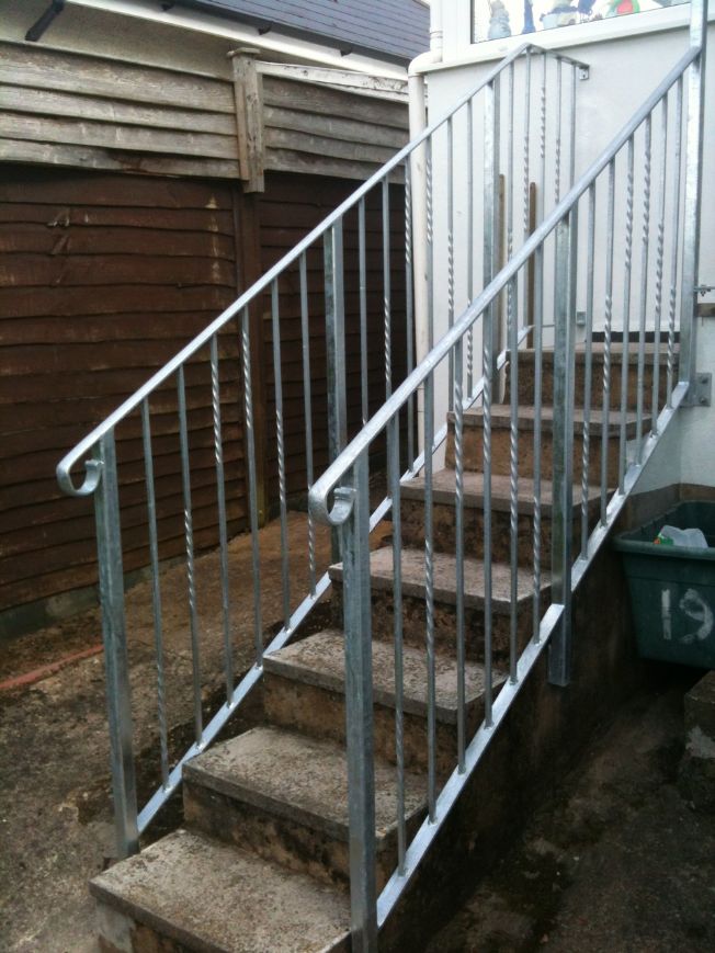 Metal Balustrade - Hand Crafted Steel
